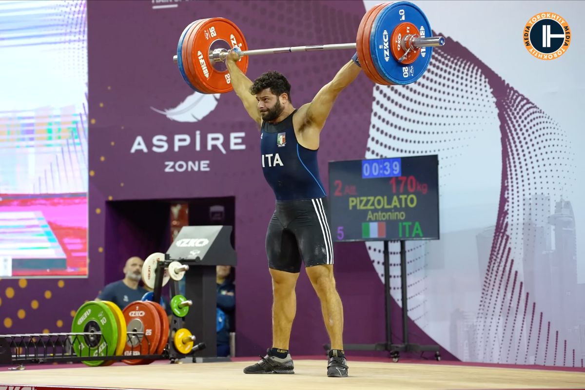 Antonio Pizzolato Earns Bronze Medal At IWF Grand Prix Ll