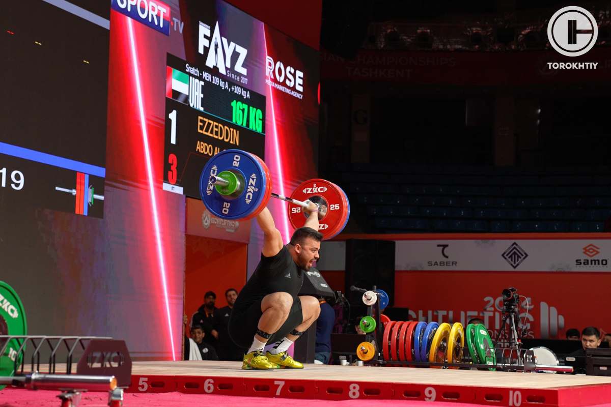 Ezzeddin Abdo Al Won Bronze In The 109 Kg Men’s Event At 2024 IWF Asian ...