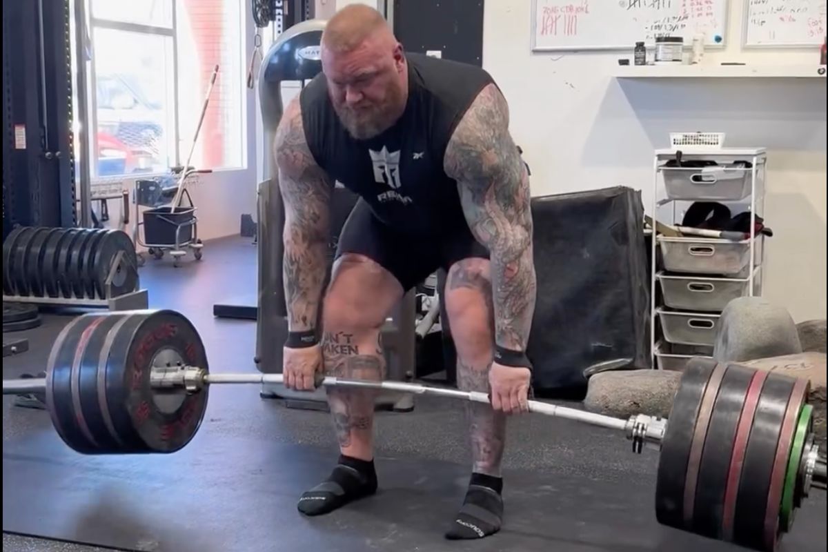 Hafthor Bjornsson Is Preparing For The 2024 Arnold Classic