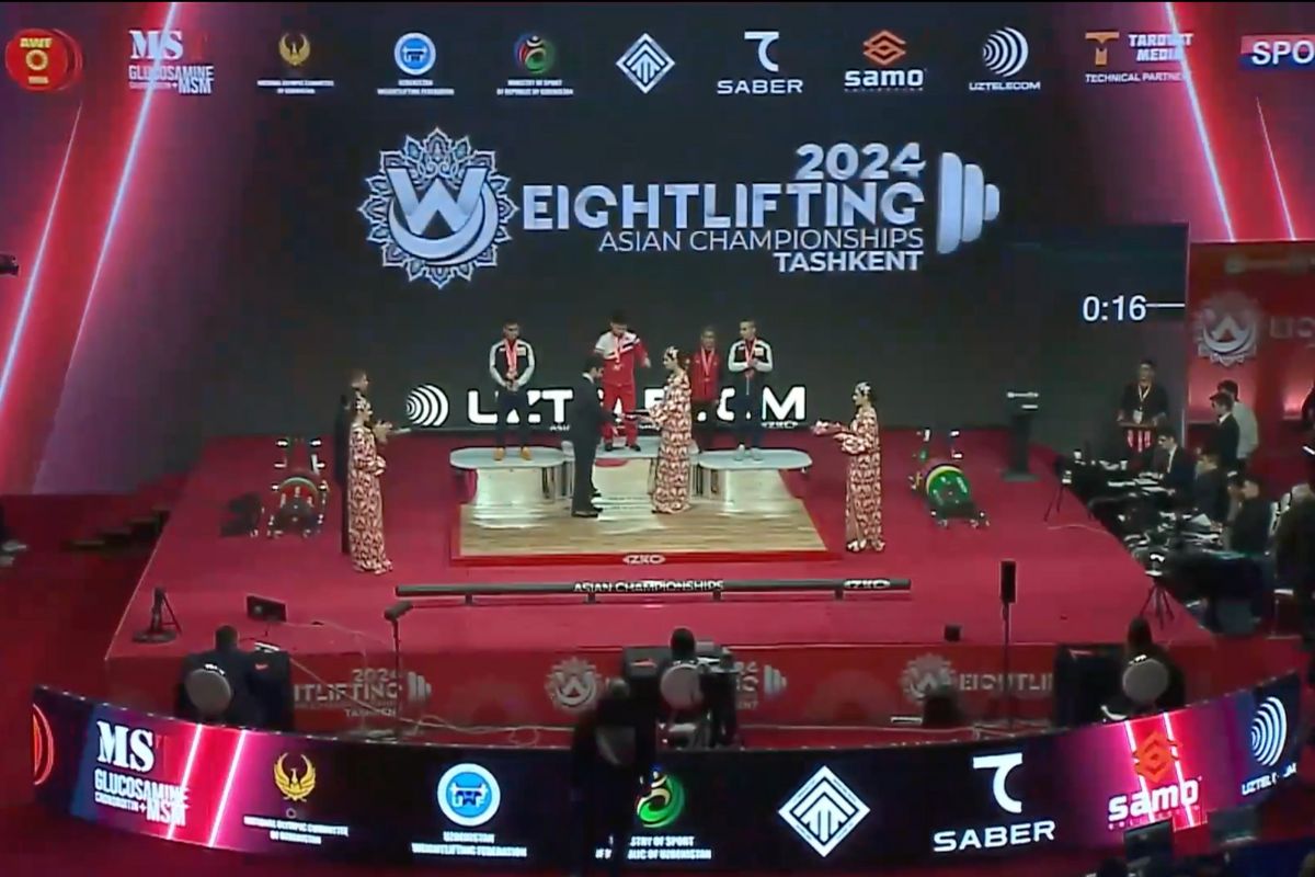 IWF Asian Weightlifting Championship 2024 Day 1 Recap – Male 55 Kg