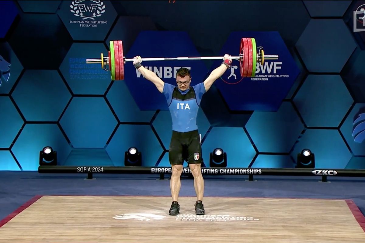 Mirko Zanni Achieved Bronze In Snatch In The Men’s 73 Kg Category At ...