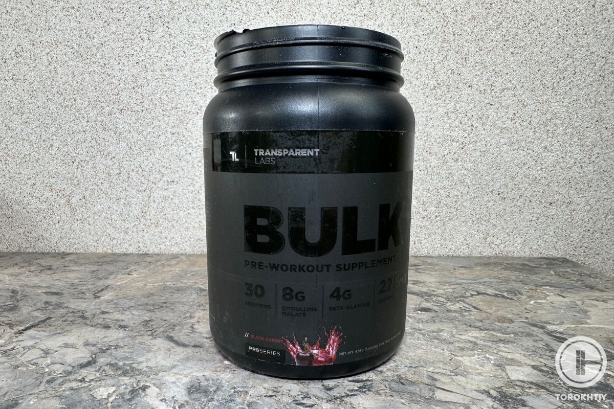 Transparent Labs Bulk Pre-Workout Review (2025)