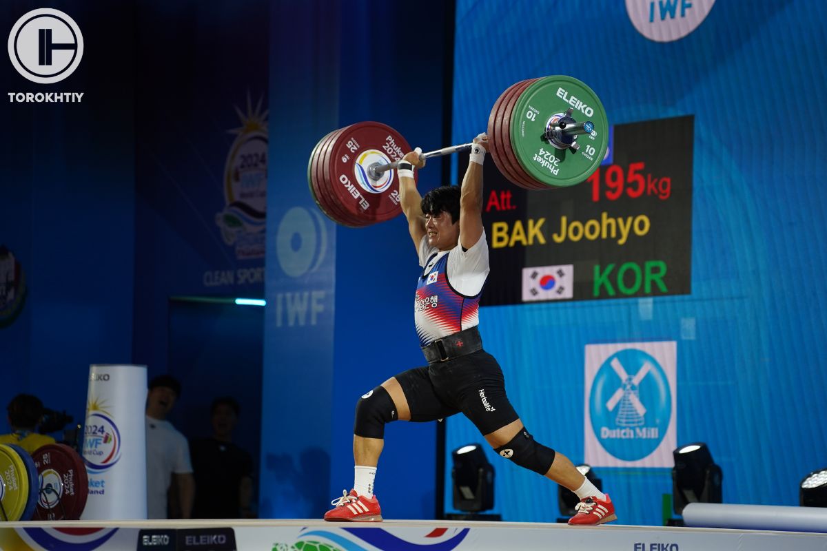 Bak Joo-hyo Won Bronze In Clean And Jerk In The Men’s 73 Kg Category At ...