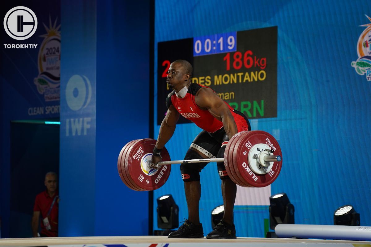 Lesman Paredes Montano Won Silver In Snatch In The Men’s 102 Kg ...