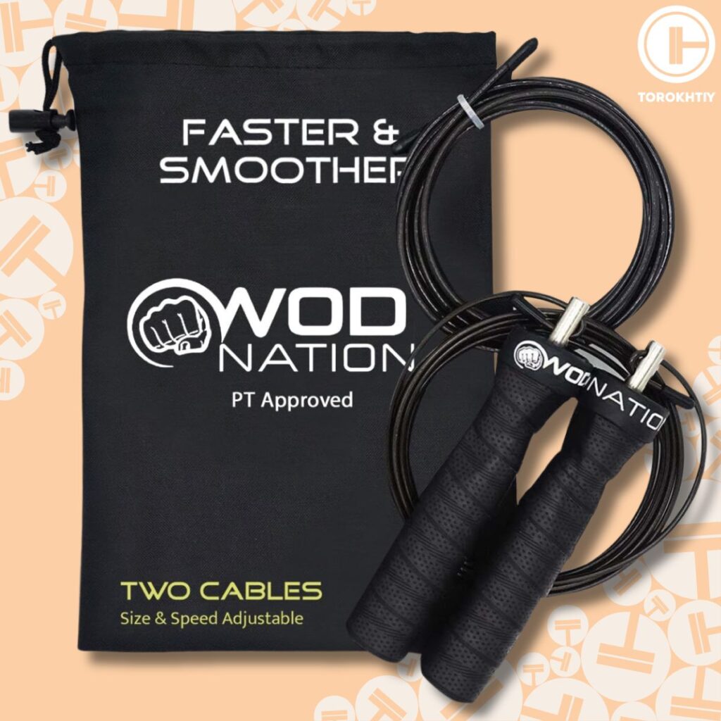 WOD Nation Attack Speed Jump Rope